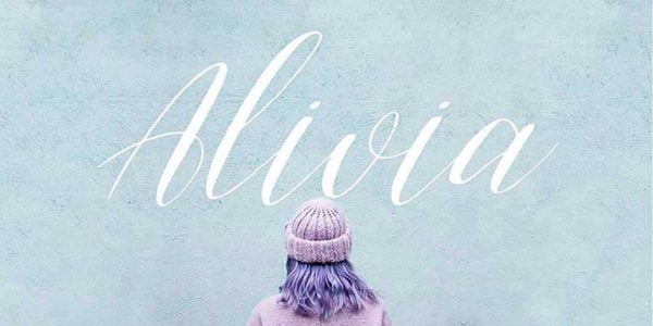 Chia sẻ font Alivia Script tuyệt đẹp - Presets And More