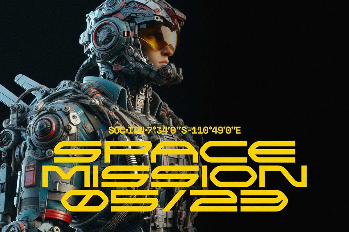 Font chữ style Cyberpunk Futuristic cực xịn - Presets And More
