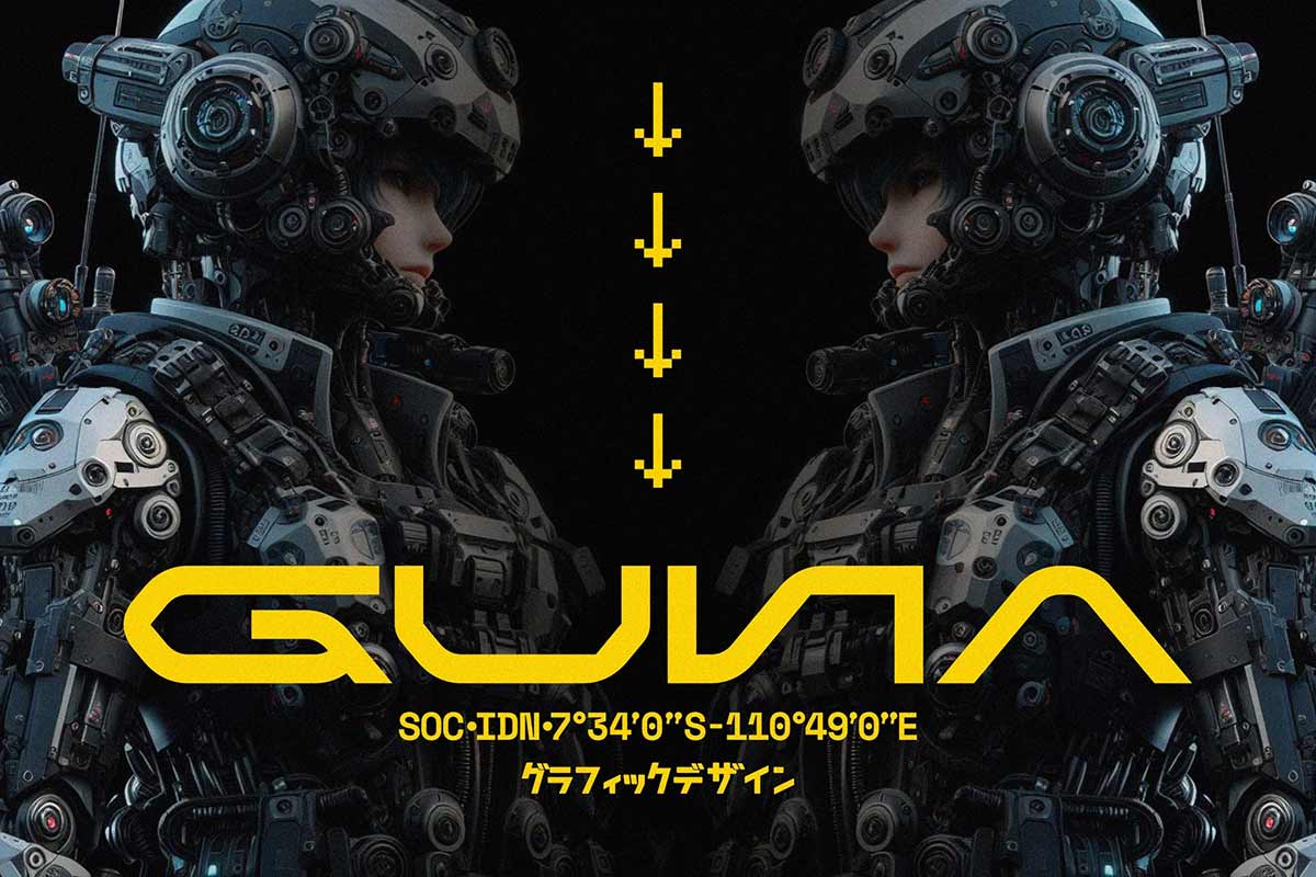 Font chữ style Cyberpunk Futuristic cực xịn - Presets And More